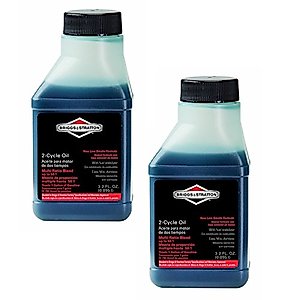 Briggs and Stratton 2 Pack of Genuine OEM Replacement 2 Cycle Oil # 100107-2PK