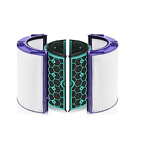 Replacement Hepa Filter for Dyson HP04 TP04 DP04 TP05 DP05 Air Purifier Sealed Two Stage 360 Filter System Pure Cool Purifier Fan HEPA Filter & Activated Carbon Filter