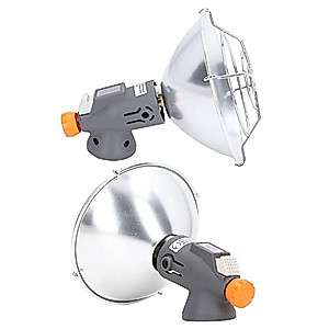 Pilipane Camping Tent Butane Gas Heater, Outdoor Patio Heater, Portable Outdoor Heater Strong Heat Power Prevent Burns Fire Adjustable Auxiliary Igniter Butan