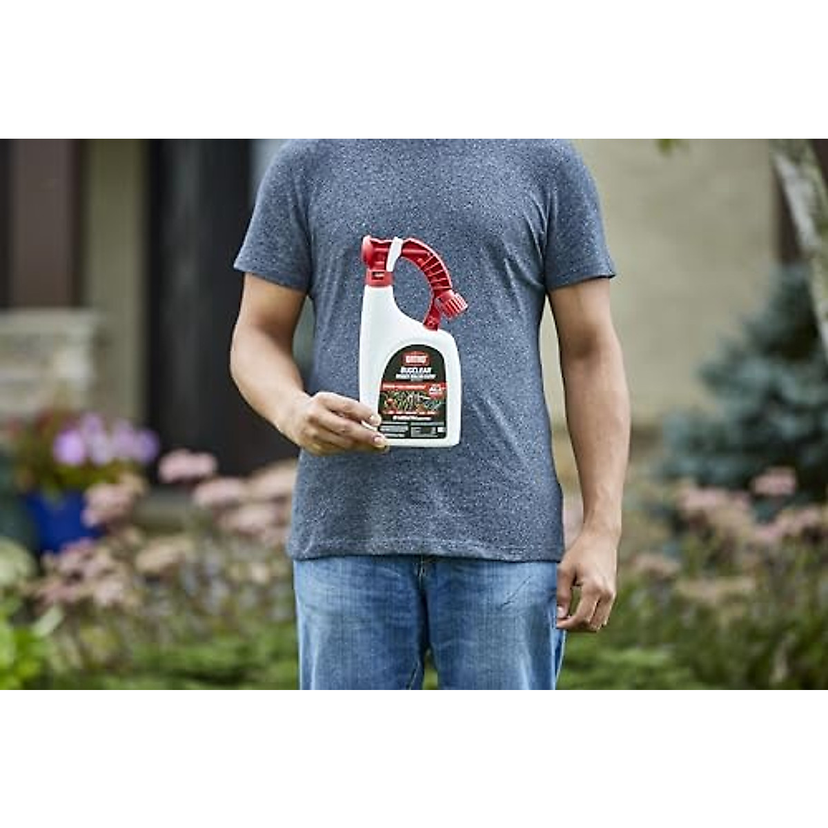 Ortho BugClear Insect Killer for Lawns and Landscapes Ready to Spray, Kills Periodical Cicadas, Ants, Spiders, Fleas, and Ticks, 32 oz., 2-Pack