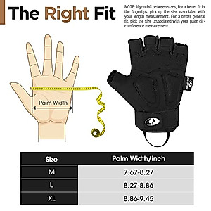 Mossy Oak Fingerless Tactical Gloves, Combat Gloves with Hard Knuckle for Outdoor Sports Training Shooting Airsoft Paintball Army Hunting Motorcycling Cycling