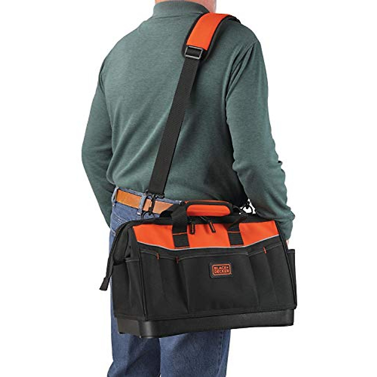 BLACK+DECKER Tool Bag, 16-inch (BDST500002APB)