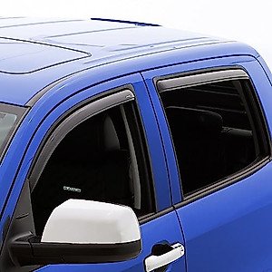 Auto Ventshade [AVS] In-Channel Ventvisor | 2011 - 2021 Jeep Grand Cherokee (Excludes Grand Cherokee L) - Smoke, 4 pc. | 194252