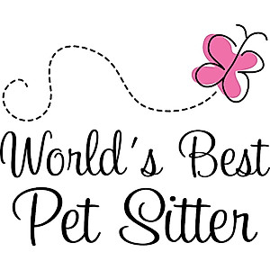 CafePress Pet Sitter Worlds Best 20 Oz Stainless Steel Travel Mug 20 oz. Insulated Stainless Steel Coffee Tumbler