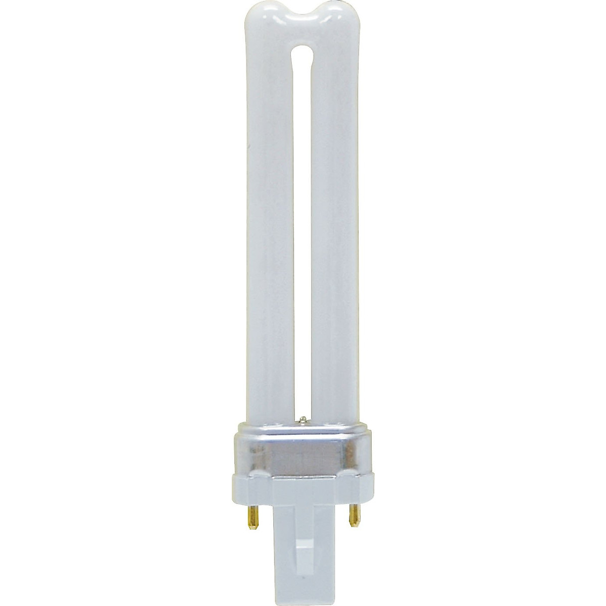 GE Energy Smart CFL Light Bulb, Double Tube Biax Light Bulb, T4 Light Bulb, 7-Watt, 425 Lumen, G23 2-Pin Base, Soft White, 10-Pack, Compact Fluorescent Light Bulb