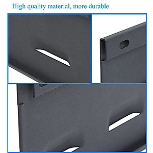 GasSaf Wind Guard Fits for 5015 Blackstone 36" Griddle and Other Griddle, Black Wind Screen