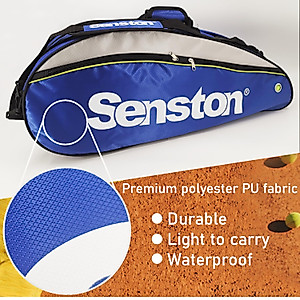 Senston Racquets Tennis/Badminton Racket Bag,Single Shoulder Tennis Racket Bag Racquet Bag,Waterproof and Dustproof.