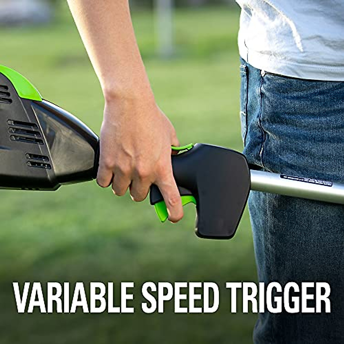 Greenworks PRO 16-Inch 80V Cordless String Trimmer (Attachment Capable), Battery Not Included GST80320