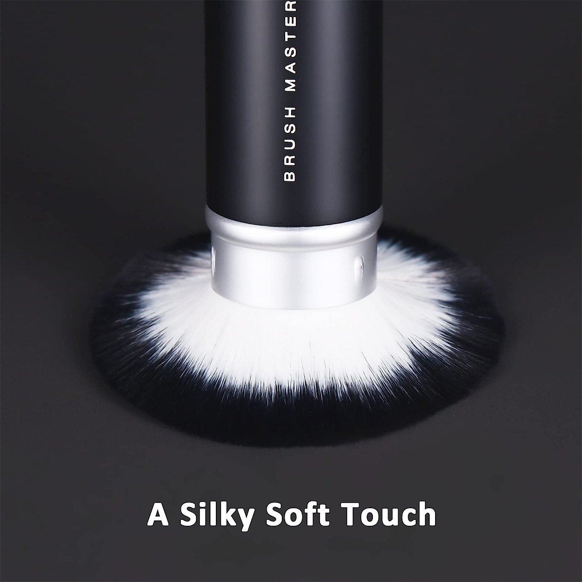 Brush Master Retractable Kabuki Makeup Brush for Blush, Bronzer, Foundation, Powder, Travel Face Cosmetic Brush