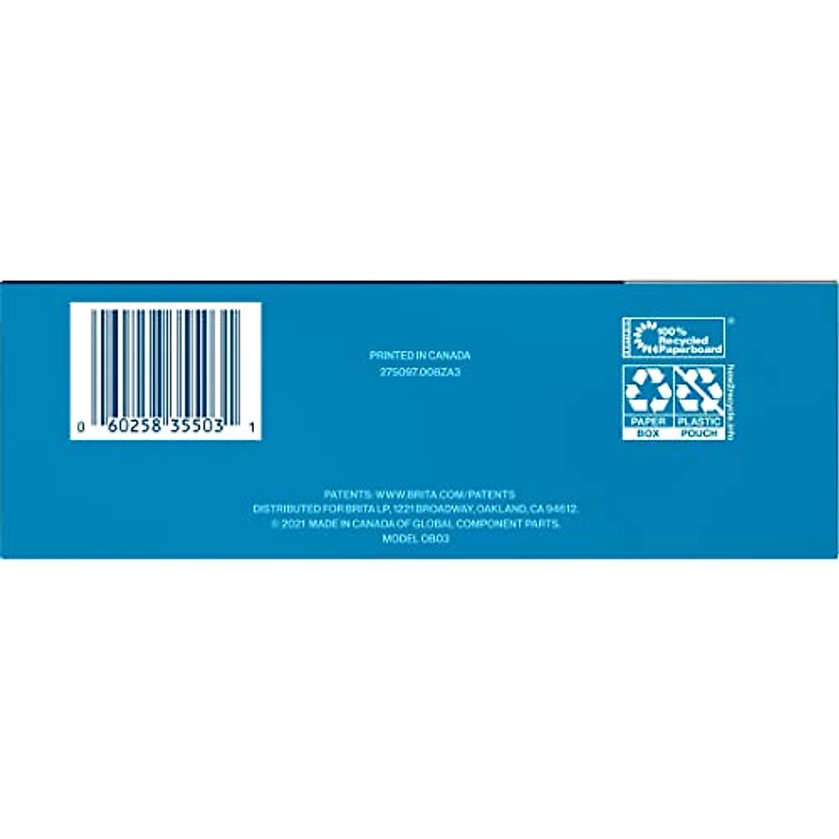 Brita Water Pitcher Replacement Filters, White 3 Filters