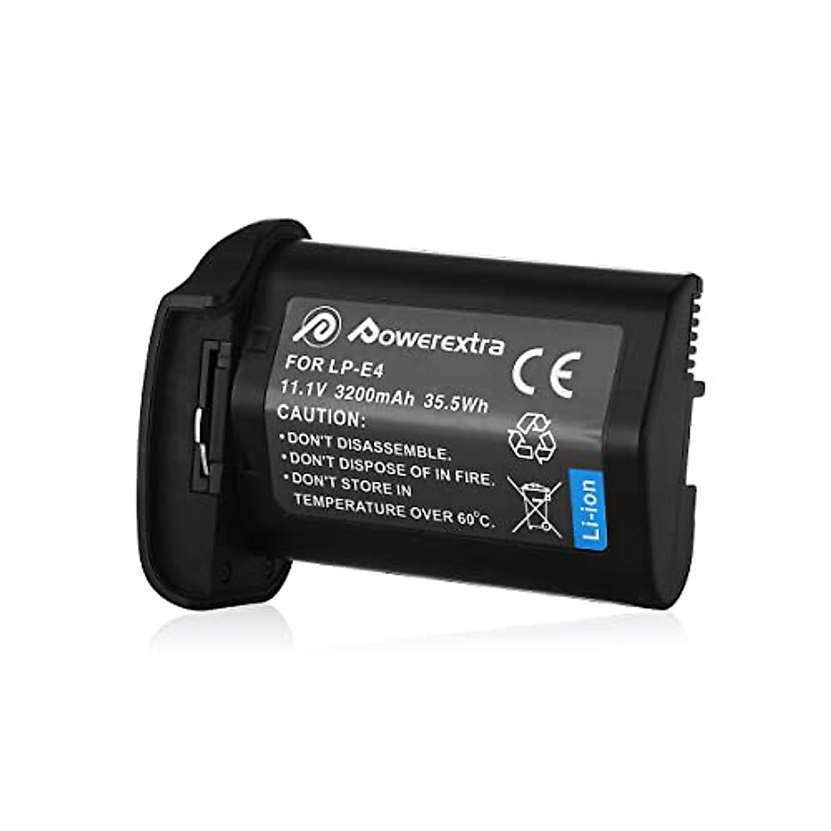 Powerextra LP-E4 Battery Compatible with Canon LP-E4N Battery and Canon 1D C 1D Mark III 1Ds Mark III Ds Mark IV Digital Camera