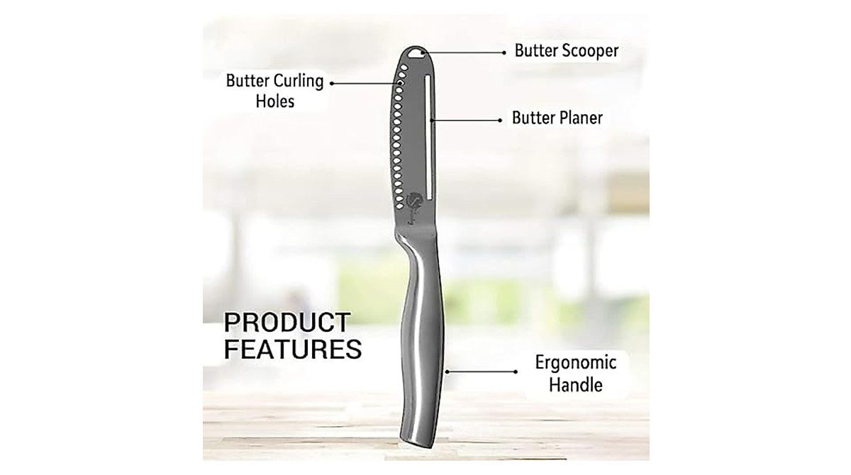 Magic Butter Knife Spreader – Curl & Spread with Ease