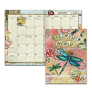 LANG Color My World 2024 Monthly Pocket Planner (24991003178)