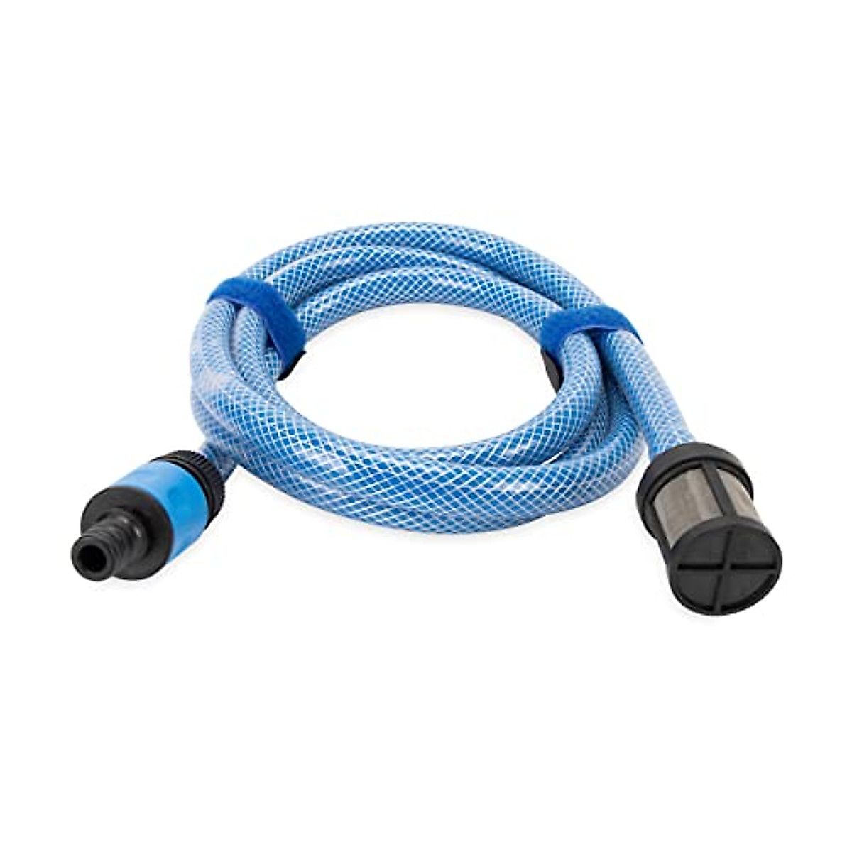 Trac Outdoors Portable Washdown Pump Kit - Self-Priming Marine-Grade Pump - Includes Everything Needed to Power-Spray, Just Add Water (69380), Blue