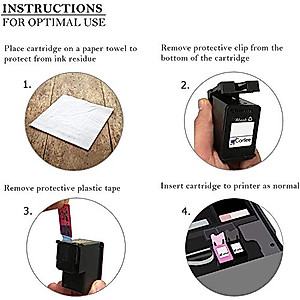 Cartlee Remanufactured Ink Cartridge Replacement for Canon 260 Black Ink Cartridge 260XL for Canon TS6400 Ink Cartridge for Canon TS6420 Ink Cartridge PG-260 Pixma TS5320 TS5300