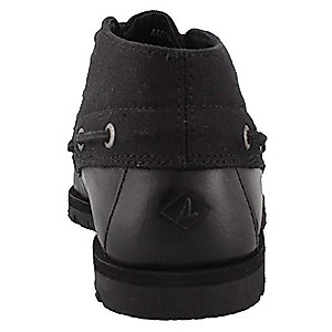 Sperry Mens Leeward Lug Chukka Casual Shoes - Black - Size 12 M