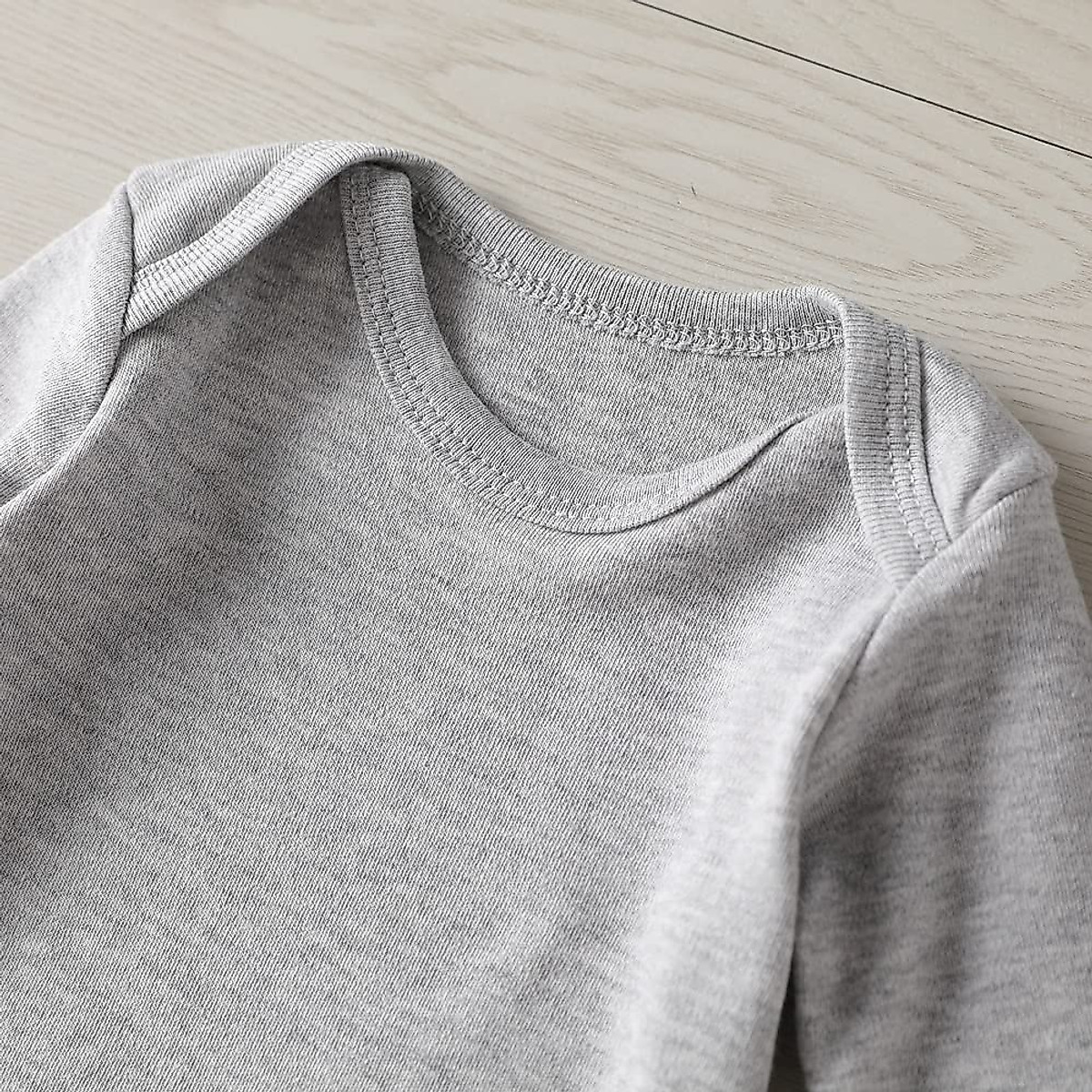 Acwssit I Have The Best Grandma Baby Boy Clothes Unisex Funny Baby Girl Baby Bodysuit 0-3 months (graylong,3-6M)