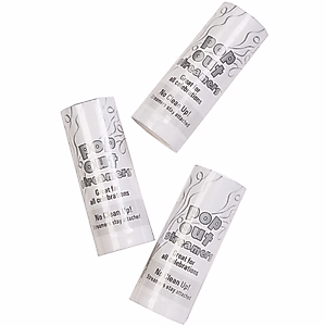 Simplicity 5073740001 No-Mess Pop Out Wedding Send Off Streamer Tubes, Silver, 4.2"H, 14pcs