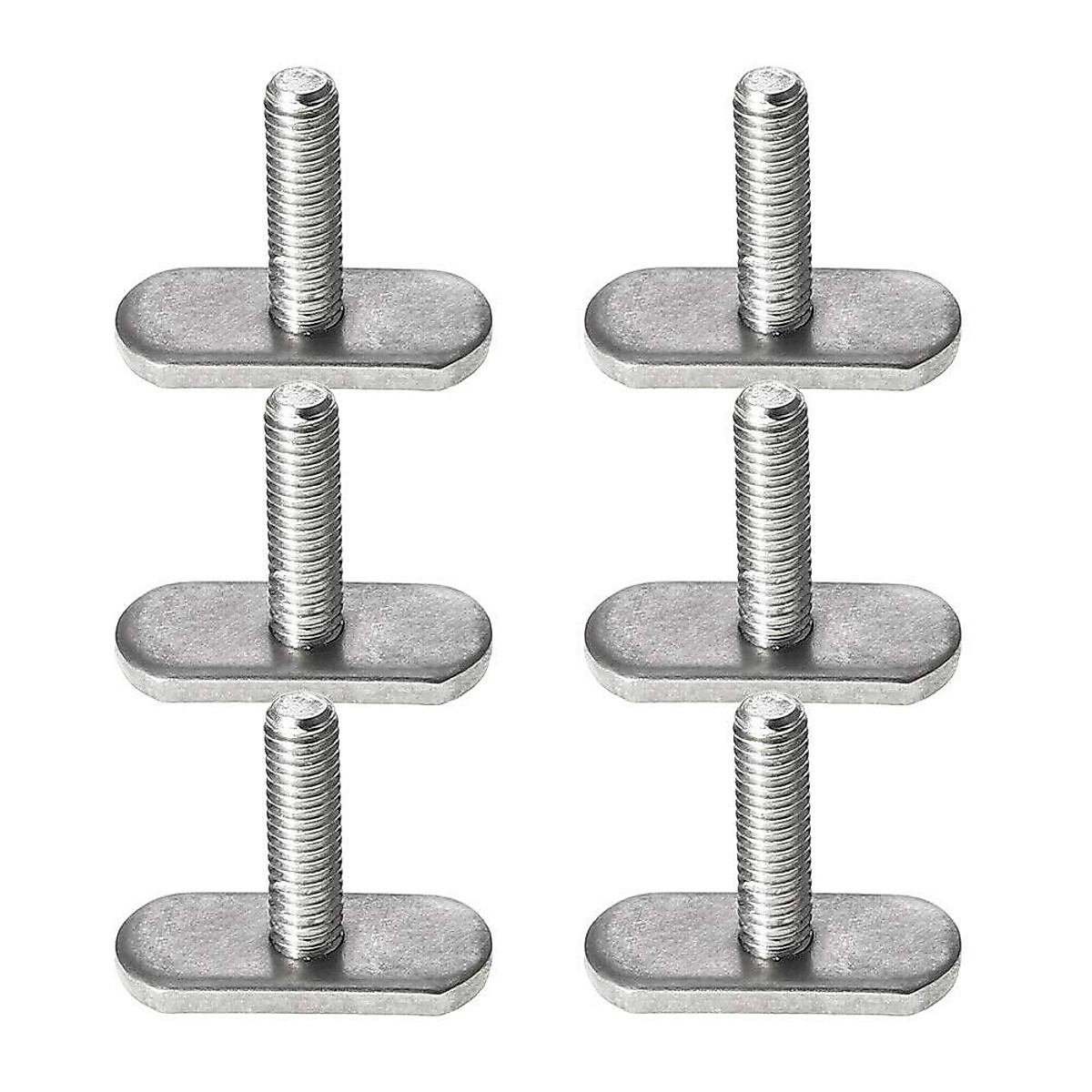 Kayak Screws 6pcs Hardware Fishing Accessories Rails Bolts sy Use Canoe Boat Outdoor Mini Water-Skiing Tool Stainless Steel Parts Watercraft