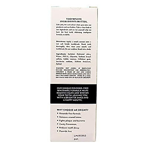 Mr. Bright - Whitening Fluoride Free Toothpaste Gel Peppermint - 3.52 oz.