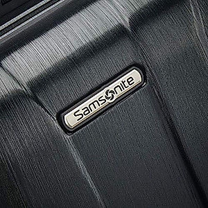 Samsonite Centric 2 Hardside Expandable Luggage with Spinners, Black, 3-Piece Set (20/24/28)