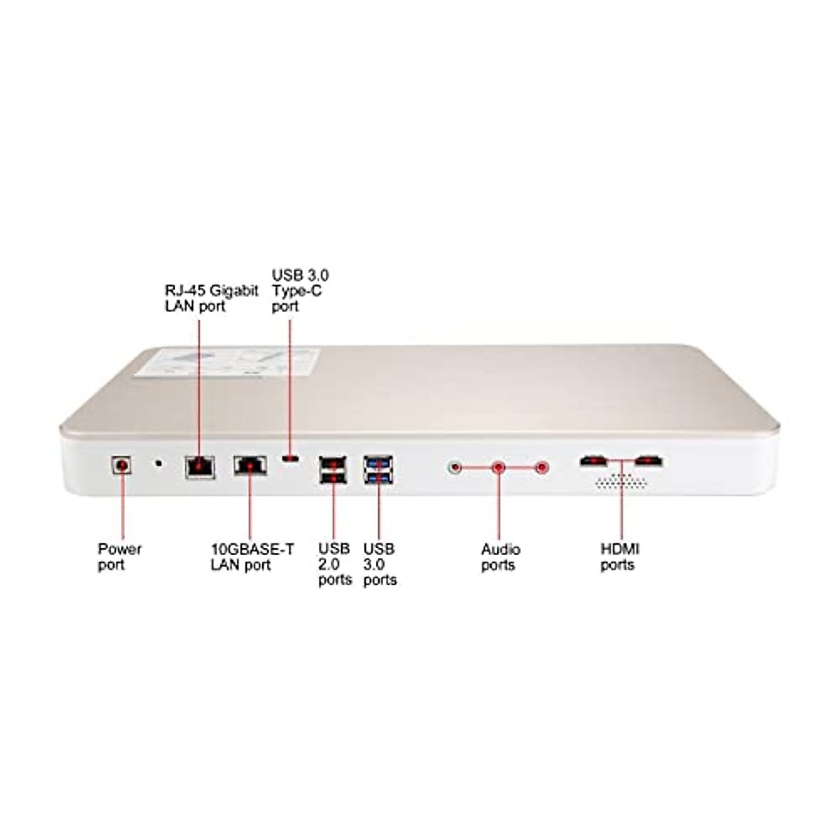 QNAP HS-453DX-8G Silent and Fanless Multimedia NAS Hybrid Storage Structure, 10GbE Connectivity, and HDMI 2.0 4K Output Screen Reader Support Enabled, 4GB SO-DIMM DDR4