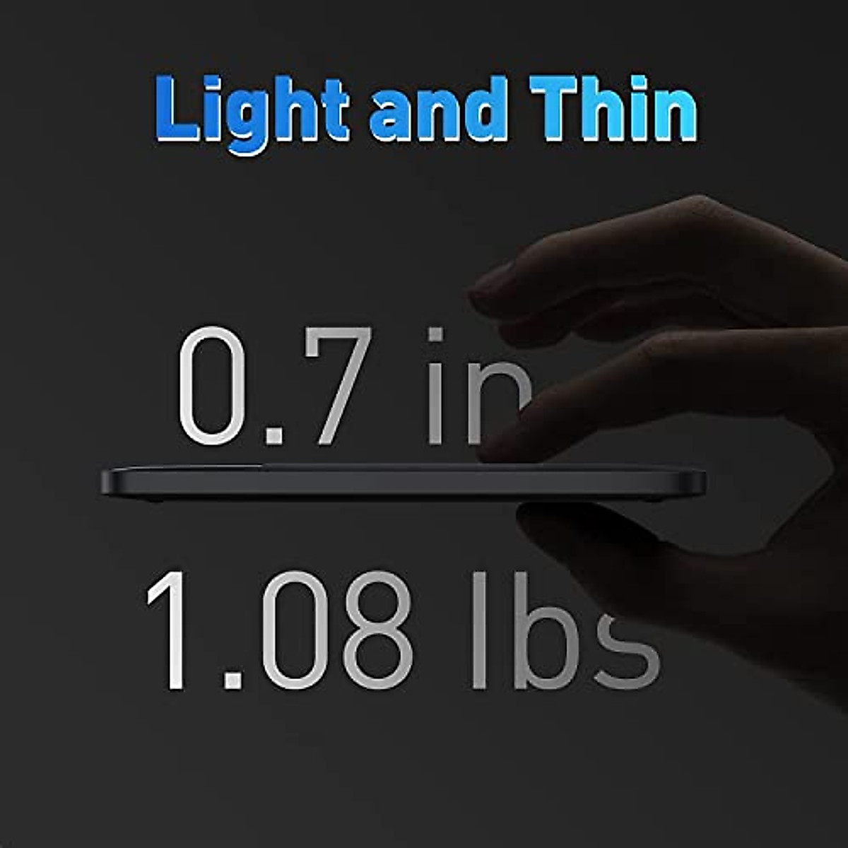 Baseus Laptop Power Bank, 100W Blade USB C Portable Laptop Charger, Super Fast Charging 20000mAh Slim Battery Pack for Laptop, MacBook Air, Dell, IPad, HP, iPhone, Samsung Galaxy, Switch and More