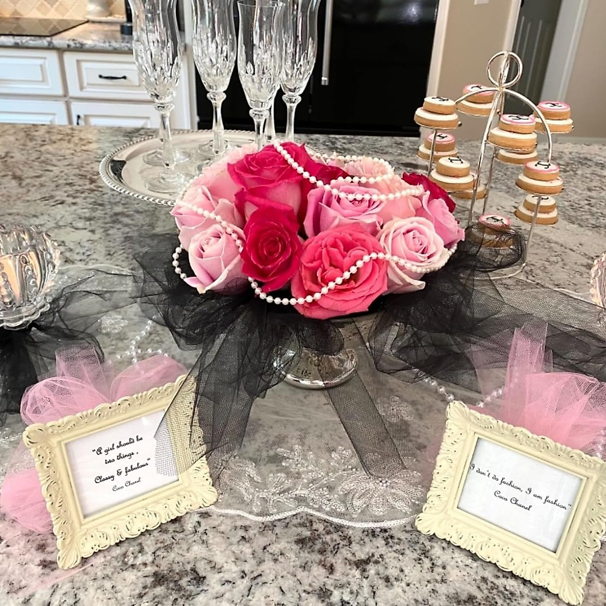 B&S FEEL 5mm Faux Pearl Beads Garland Pearl Bead Roll Strand for Wedding Party Decoration, 99 Feet Roll, Ivory