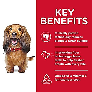 Hill's Science Diet Dry Dog Food, Adult, Oral Care, Chicken, Rice & Barley Recipe, 4 lb. Bag