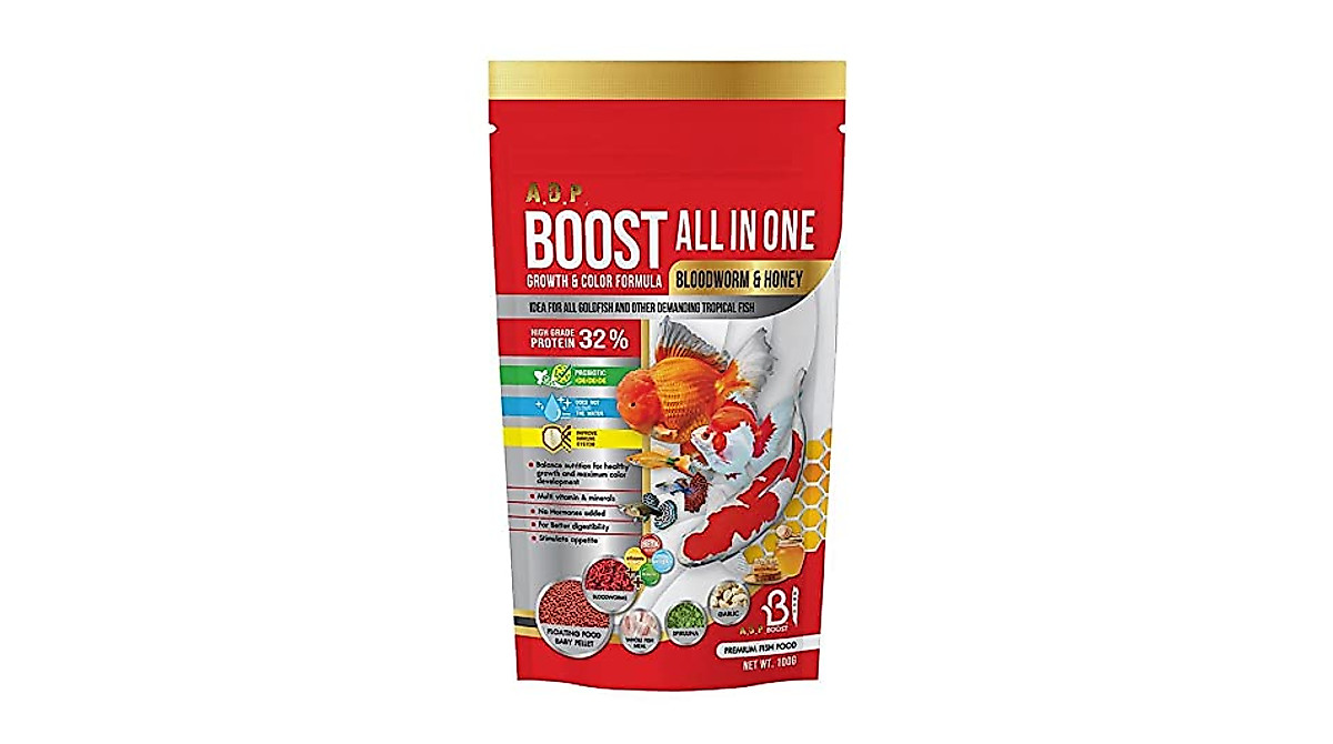 A.D.P. Fish Booster Bloodworm Honey Food – Faster Growth & Vibrant Colors