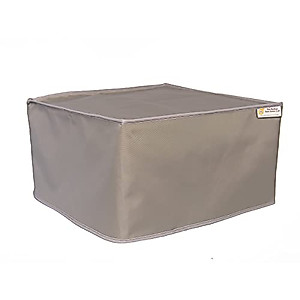 The Perfect Dust Cover, Silver Gray Nylon Cover for Brother HL-L3270CDW Color Laser Printer, Anti Static and Waterproof Cover Dimensions 17.3''W x 18.1''D x 9.9''H by The Perfect Dust Cover LLC