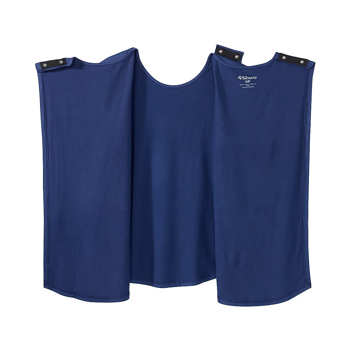 Women’s Open-Back Adaptive High-Low Top - Ink Blue 3XL
