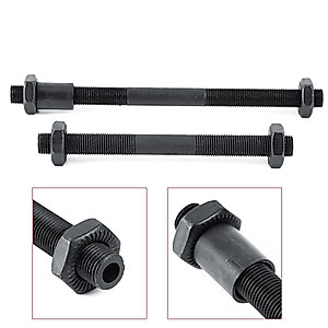 VGEBY 1 Pair Hollow Hub Shaft, Quick Release Hub Road Mountain Bike Front & Rear Axle Hollow Shaft Set