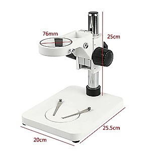 N/A Industrial Trinocular Stereo Microscope Magnification Continuous Zoom 7X - 45X for LAB Phone PCB Repair Soldering