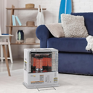 Sengoku Portable Kerosene Heater, Indoor/Outdoor for 400 sq. ft., Auto Shut Off, 10,000 BTU