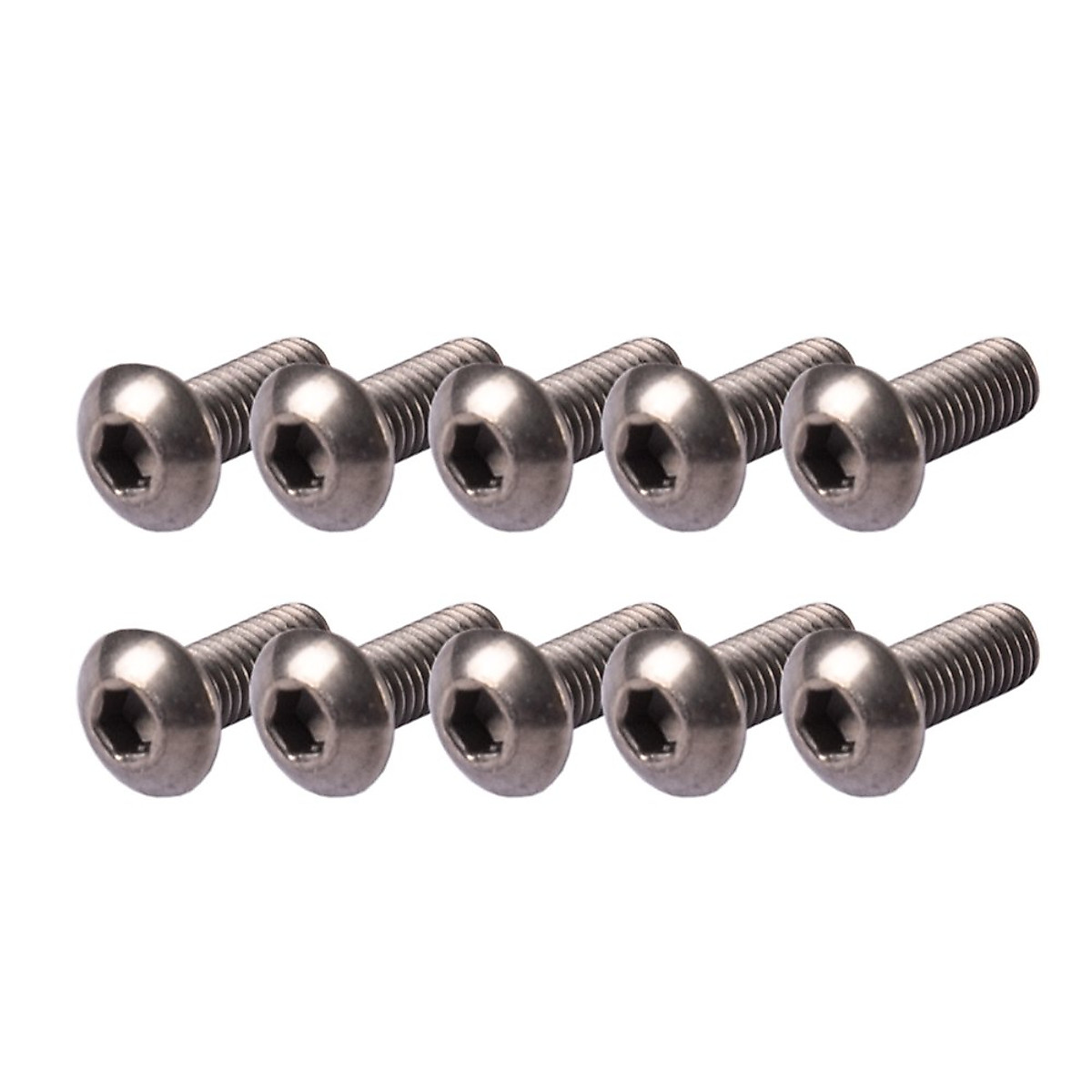 iFlight M3 Titanium Hex Allen Socket Button Head Screws Lot of 20pcs (M3 x 8mm)