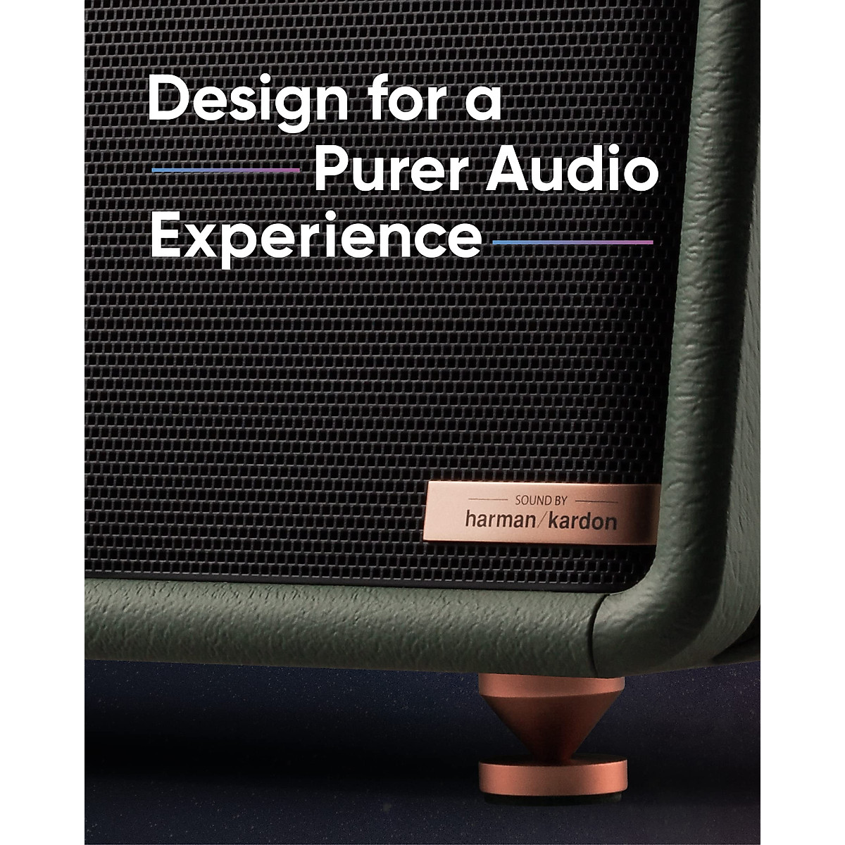 NOMVDIC X300 Smart Portable Projector,16W Harman Kardon Speakers, 1080P FHD Video Projector, 300 ANSI Outdoor Movie Projector, Wireless WiFi & BT, 110" Big Screen, Battery Built-in 6H Music/ 3H Video