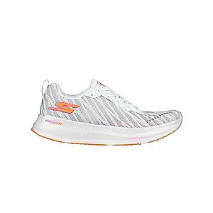 Skechers Women's Go Run Razor Excess 2 White/Orange 7.5 B
