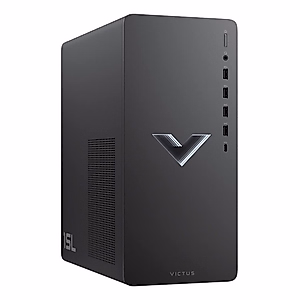 HP Victus 15L Gaming Desktop, 12th Gen Intel Core i3-12100F, GeForce GTX 1650 4GB, 32GB RAM, 1TB PCIe SSD+1TB HDD, USB-C, HDMI, RJ45, WiFi 6, DVI, Peripherals, SPS HDMI Cable, Win 11
