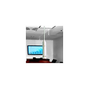 Audix M55 Installed Sound Omnidirectional Hanging Ceiling Microphone with Height Adjustment, White
