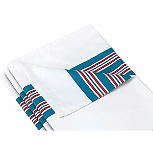 Lenenz Baby Receiving Blankets, 100% Cotton Flannel Receiving Blanket, Perfect for swaddling & Wrapping, Ultra-Soft Hospital Blankets, Size 30 x 40 inch (6)