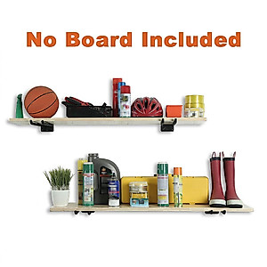 Wallmaster Wall Mounted Hanger 4-Pack Heavy Duty Rack Garage Storage & Garage Storage Tool Organizer System Heavy Duty Tools