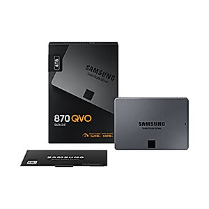 SAMSUNG 870 QVO 8 TB SATA 2.5 Inch Internal Solid State Drive (SSD) (MZ-77Q8T0), Black
