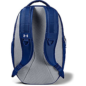 Under Armour unisex-adult Hustle 5.0 Backpack , Royal (400)/Silver , One Size Fits All