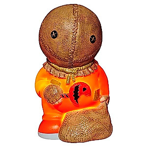 Spirit Halloween Trick ’r Treat Sam Light-Up Horror Statue | Officially Licensed | Horror Decoration