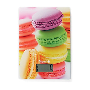 Starfrit 093751 Ultra-Slim Electronic Kitchen Scale,(colors may vary)