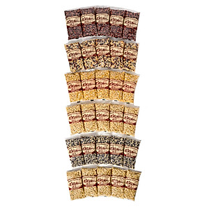 Amish Country Popcorn | 30-4 oz Bags | Popcorn Kernel Variety Set | Old Fashioned, Non-GMO and Gluten Free