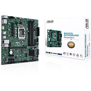 NVMe SSD M.2 slots,4 ASUS Pro Q670M-C-CSM LGA 1700 (Intel 12th Gen & Intel vPro) mATX Motherboard (PCIe 4.0, DDR5 4800, 2xNVMe SSD M.2, USB 3.2 Gen 2, ASUS Boot), Black