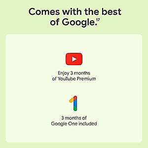 Google Pixel 7-5G Android Phone - Unlocked Smartphone with Wide Angle Lens and 24-Hour Battery - 128GB - Lemongrass