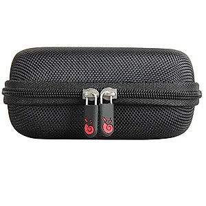 Hermitshell Travel Case for Xvive U2 Guitar Wireless System Rechargeable 2.4GHz Digital Guitar Transmitter Receiver (Black)